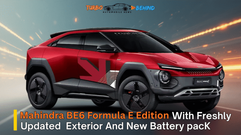 Mahindra BE.6 Formula-E Edition Price, Specs, Range & Launch