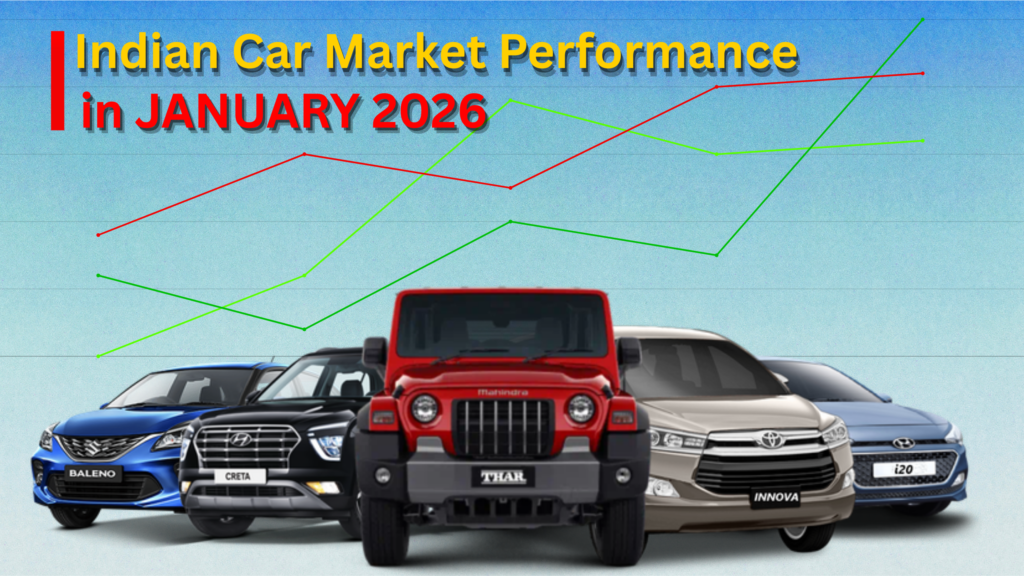 Top 10 Car Sales, Indian Market Performance in january 2026